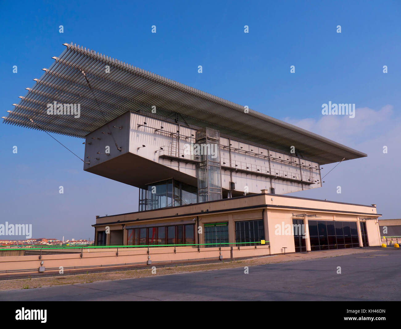 Fiat Factory Rooftop Racetrack at the Lingotto in Turin Italy Stock ...