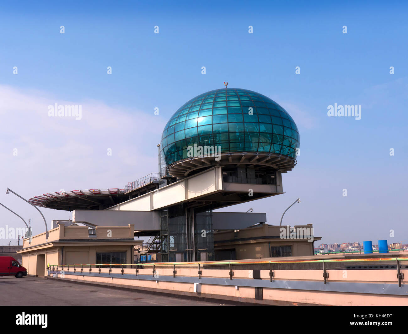 Fiat Factory Rooftop Racetrack at the Lingotto in Turin Italy Stock ...