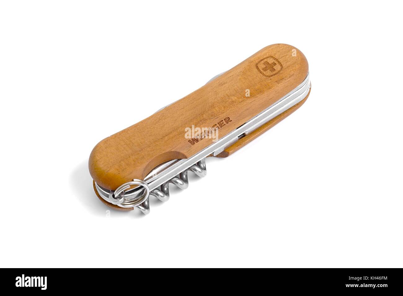 Swiss Knife Closeup Stock Photo - Alamy