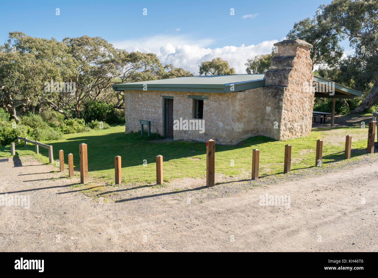 Waitpinga, South Australia, Australia: July 7, 2017 - Corner view of ...