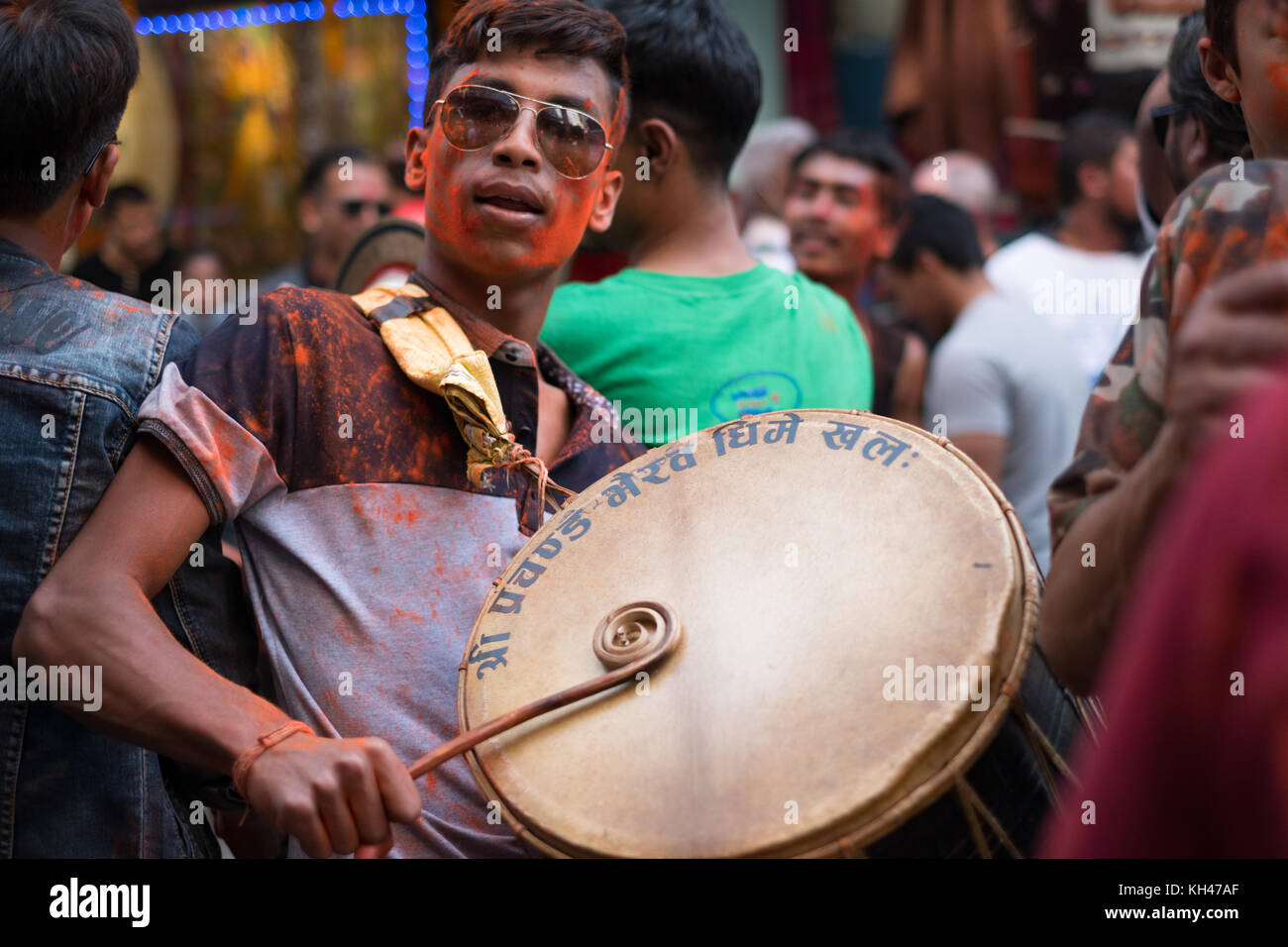 Traditional nepalese instrument hi-res stock photography and images - Alamy