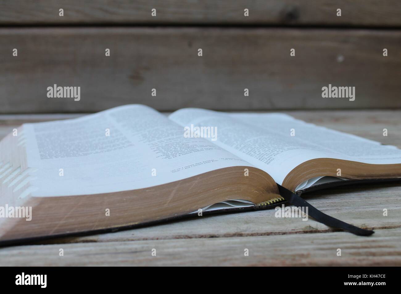Holy Bible Santa Biblia Stock Photo - Alamy