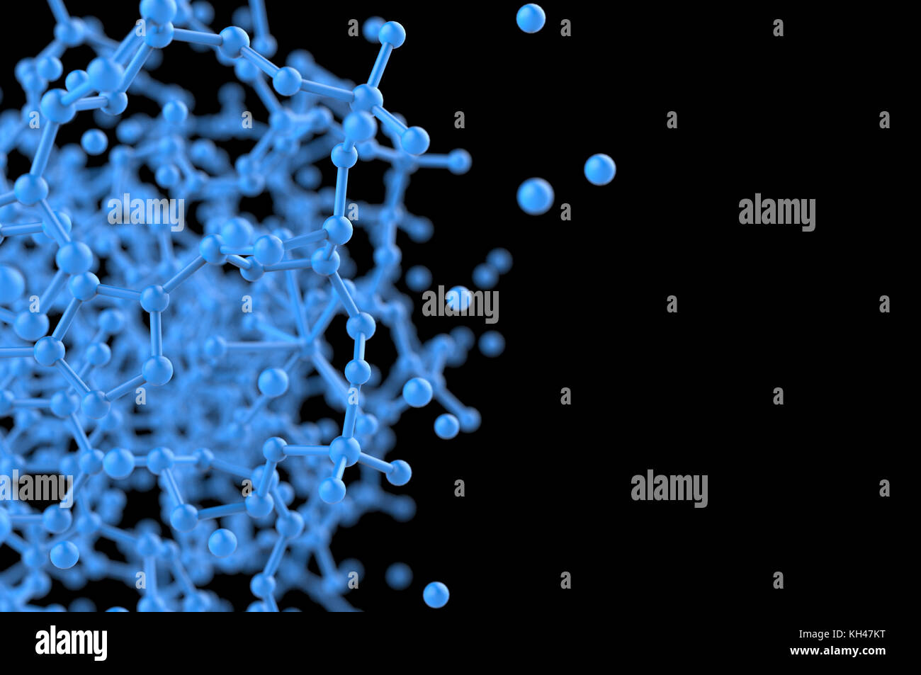 Smart science healthcare , neutral network technology concept. Abstract ...