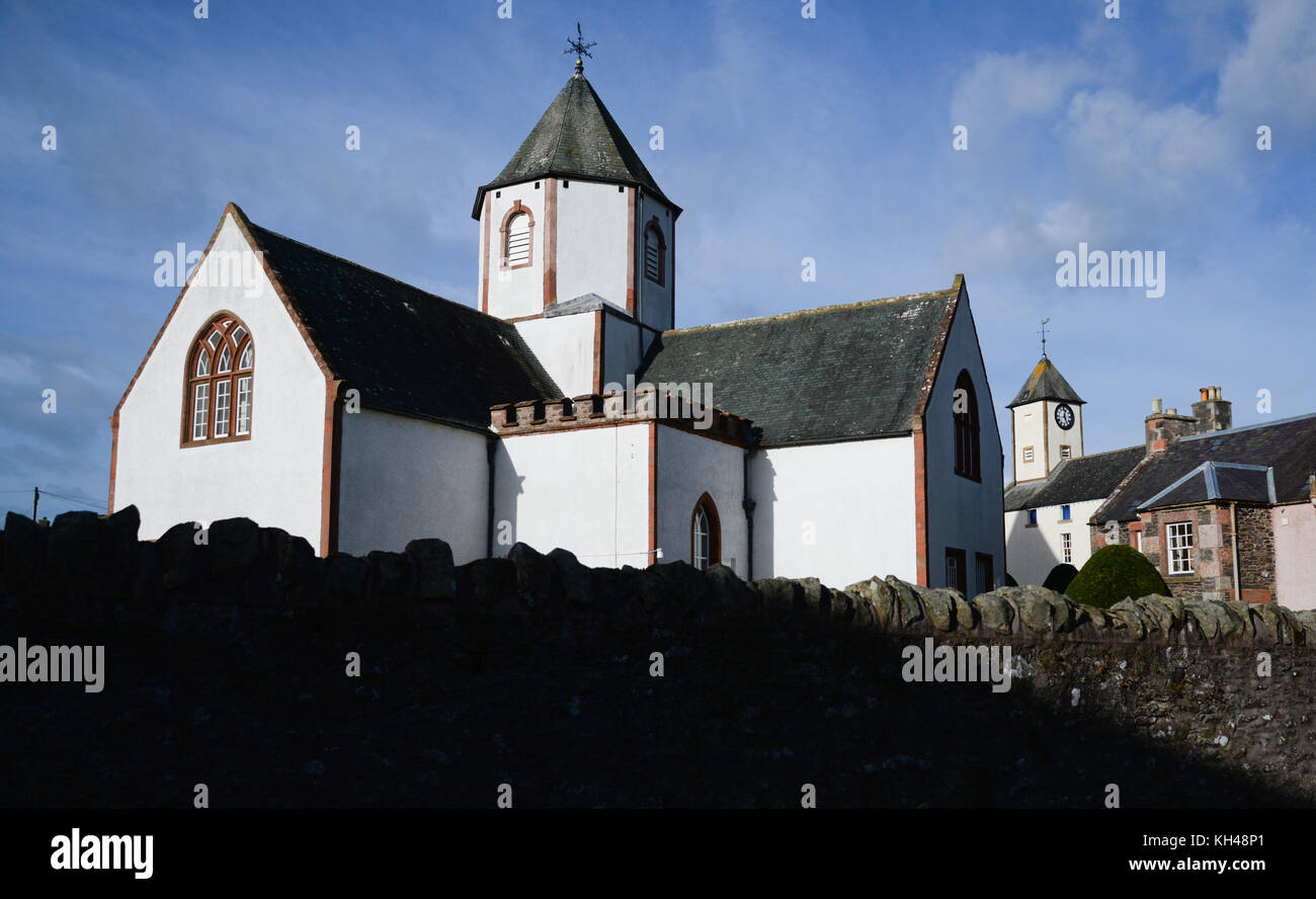 Lauder Old Parish Church in the Scottish Borders is unique. It is the ...