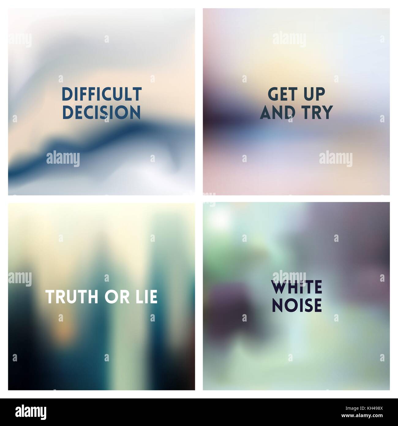 Set abstract backgrounds social Cut Out Stock Images & Pictures - Alamy