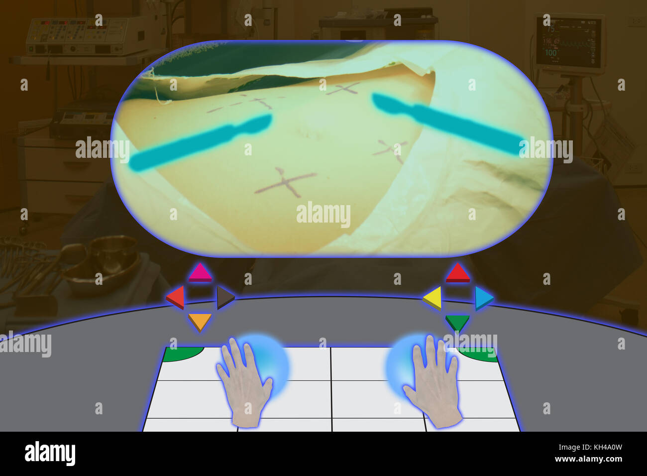 Ar simulation doctor hi-res stock photography and images - Alamy