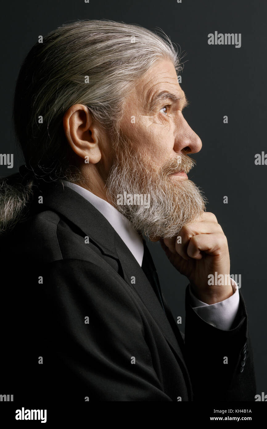 Aged old male hi-res stock photography and images - Alamy