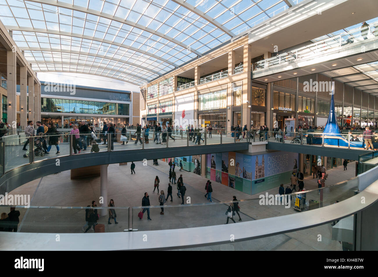Westgate Shopping Centre, Oxford, United Kingdom Stock Photo - Alamy