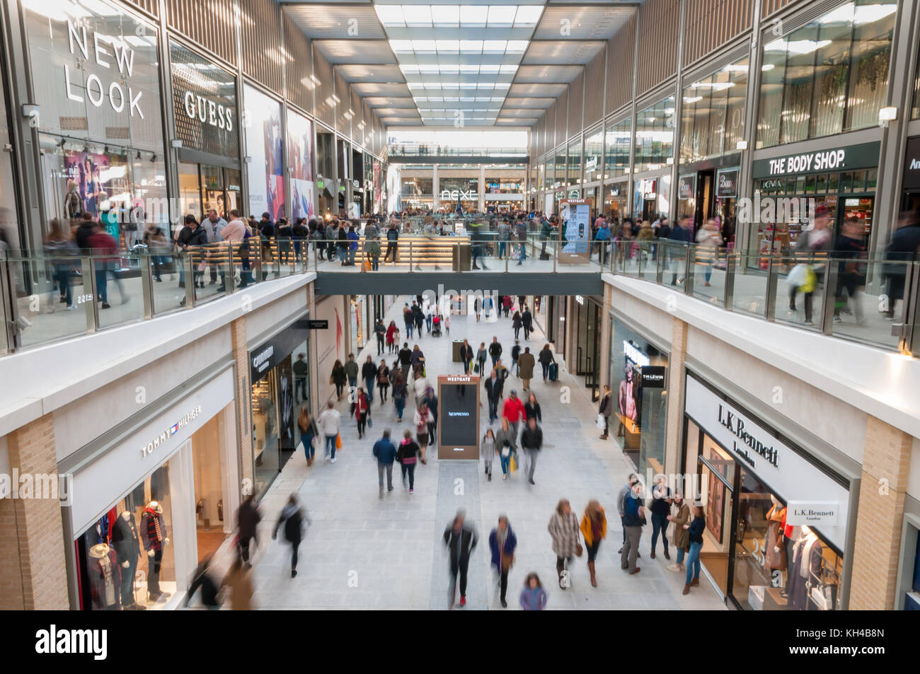 Oxford Westgate Shopping Centre Uk High Resolution Stock Photography ...