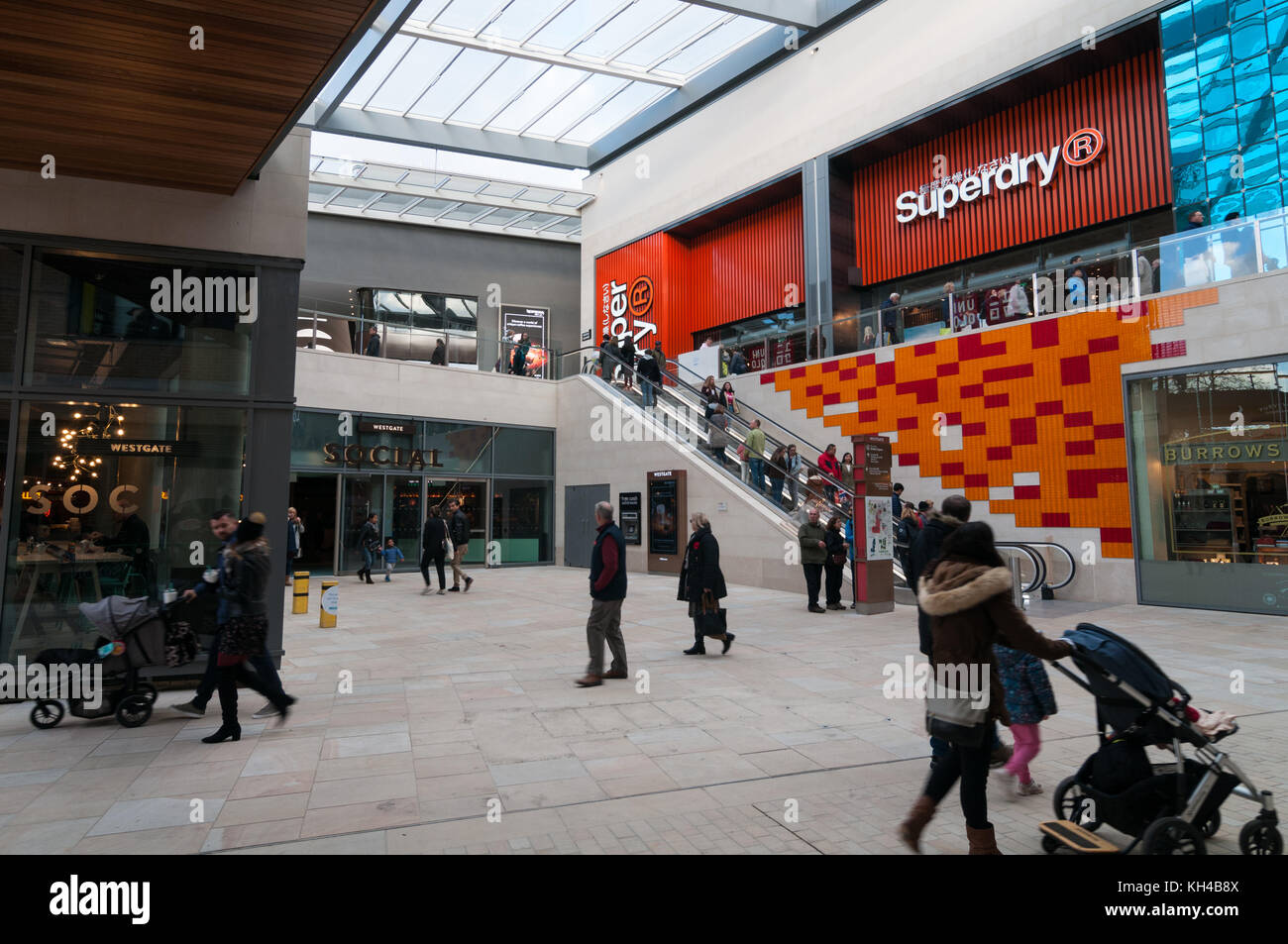 Westgate Shopping Centre, Oxford, United Kingdom Stock Photo - Alamy