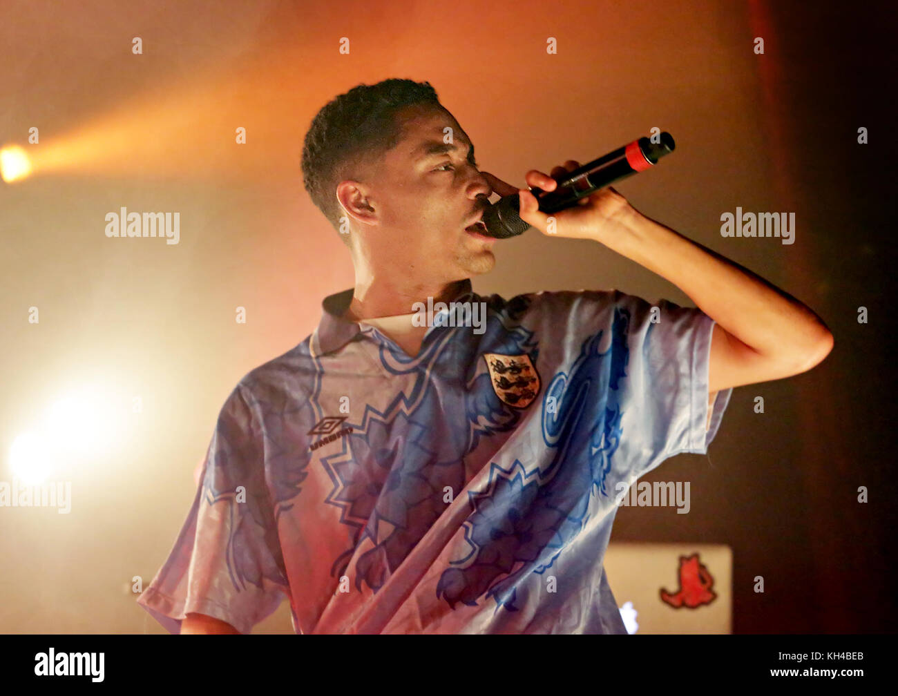 Loyle Carner Performing at Manchester O2 Ritz Featuring: Loyle Carner ...