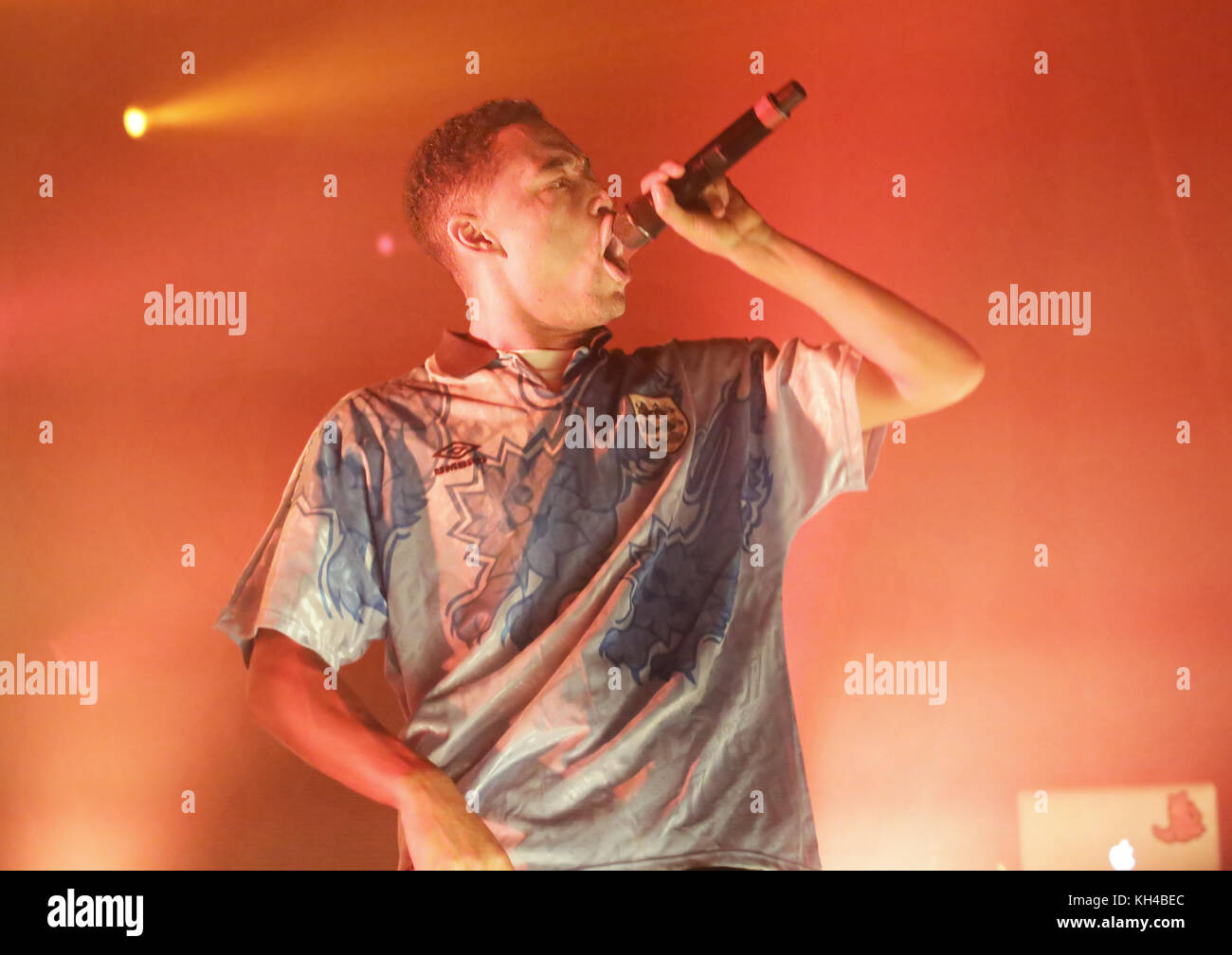Loyle Carner Performing at Manchester O2 Ritz Featuring: Loyle Carner ...