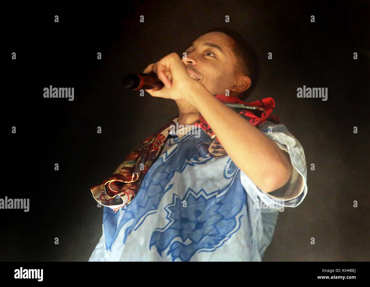 Loyle Carner Performing at Manchester O2 Ritz Featuring: Loyle Carner ...