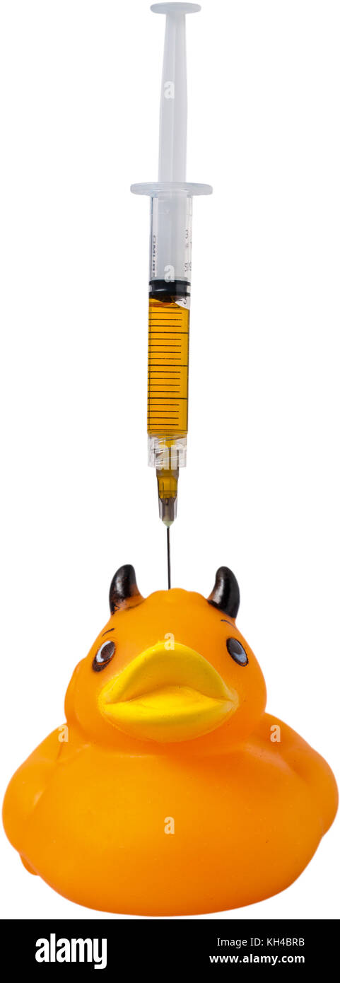 Colored rubber ducky shows how it gets its color. Studio image. Mar 11 ...