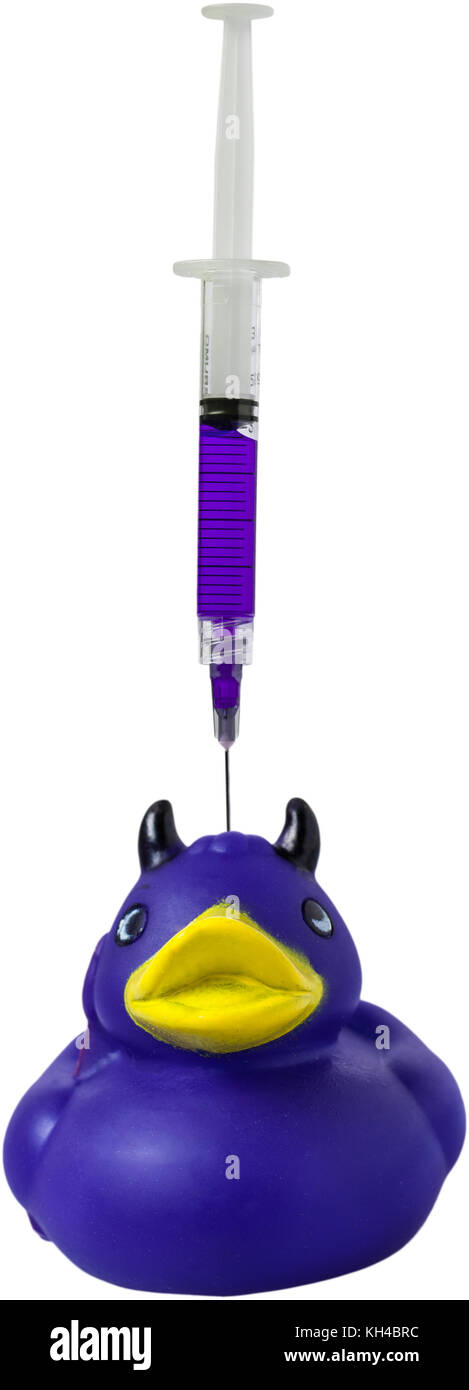 Colored rubber ducky shows how it gets its color. Studio image. Mar 11 ...