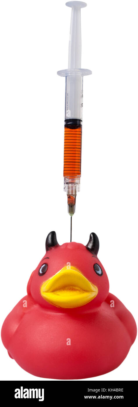 Colored rubber ducky shows how it gets its color. Studio image. Mar 11 ...