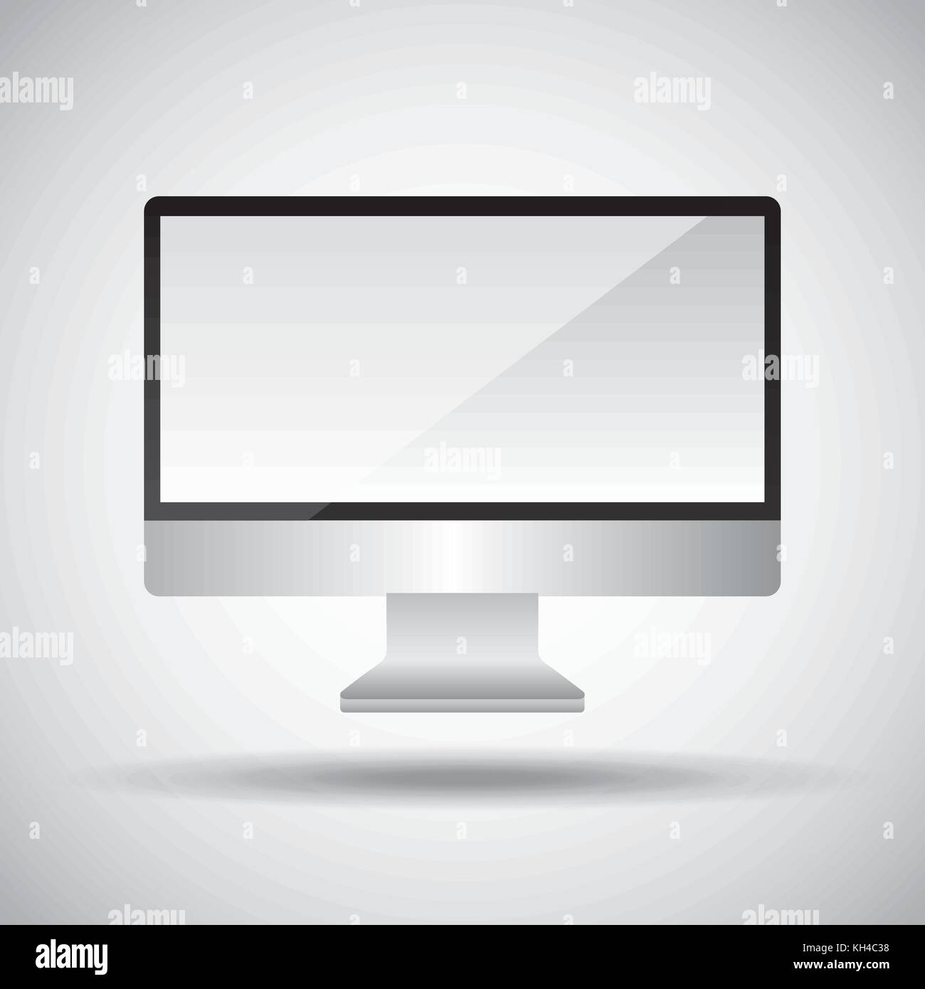 monitor computer technology device screen Stock Vector Image & Art - Alamy