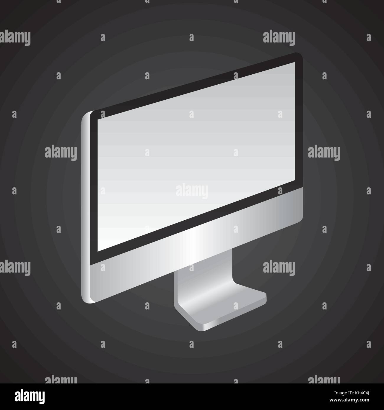 monitor computer technology device screen Stock Vector Image & Art - Alamy