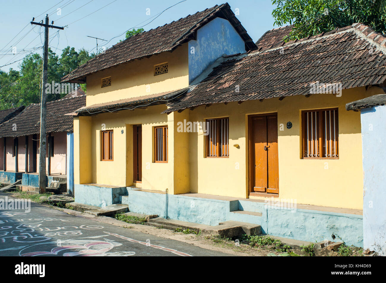 village, Thuckalay, Padmanabhapuram, Tamil Nadu, India, Asia Stock ...