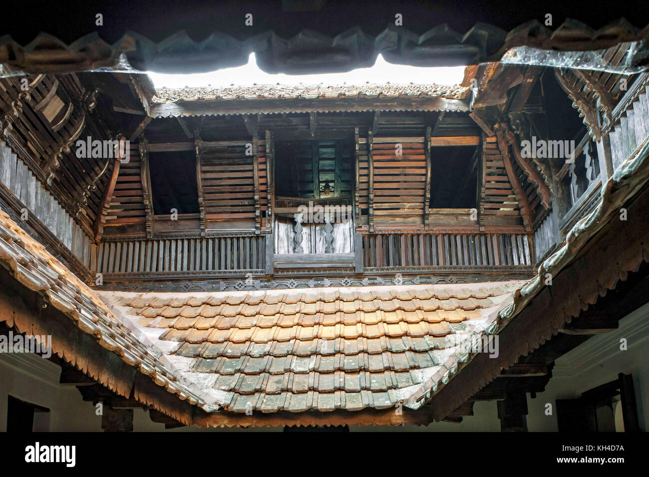 Padmanabhapuram Palace, Tamil nadu, India, Asia Stock Photo - Alamy