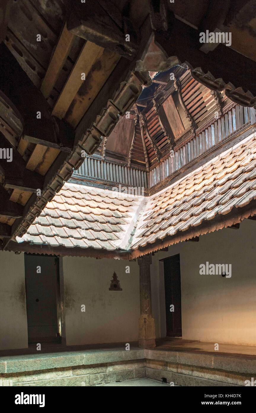 Padmanabhapuram Palace, Tamil nadu, India, Asia Stock Photo - Alamy
