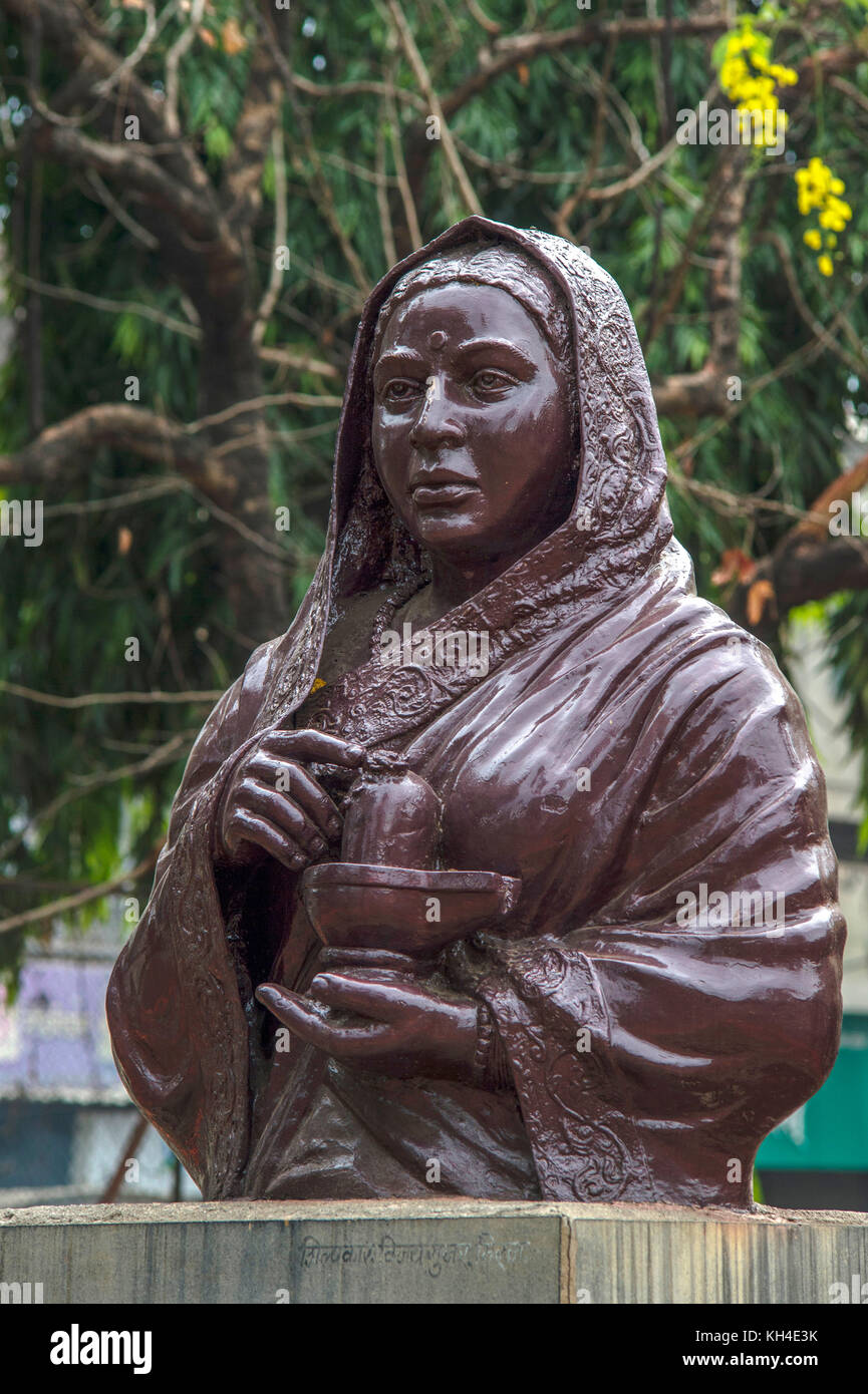 ahilyabai holkar statue, miraj, Maharashtra, India, Asia Stock Photo ...