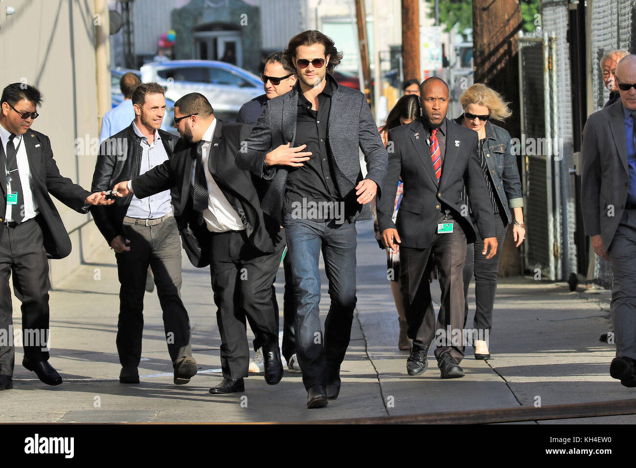 Jared Padalecki arriving at the El Capitan Entertainment Centre in Los ...