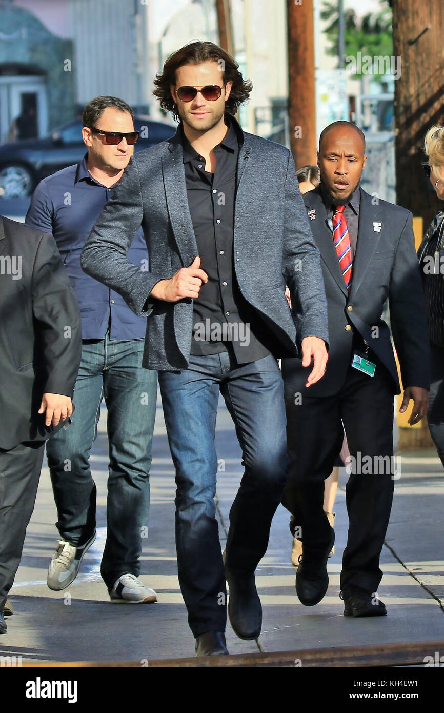 Jared Padalecki arriving at the El Capitan Entertainment Centre in Los ...