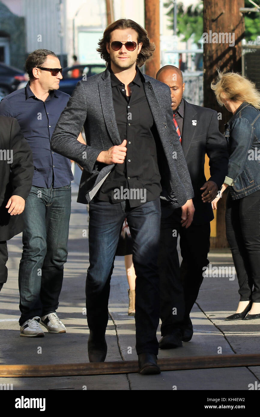 Jared Padalecki arriving at the El Capitan Entertainment Centre in Los ...