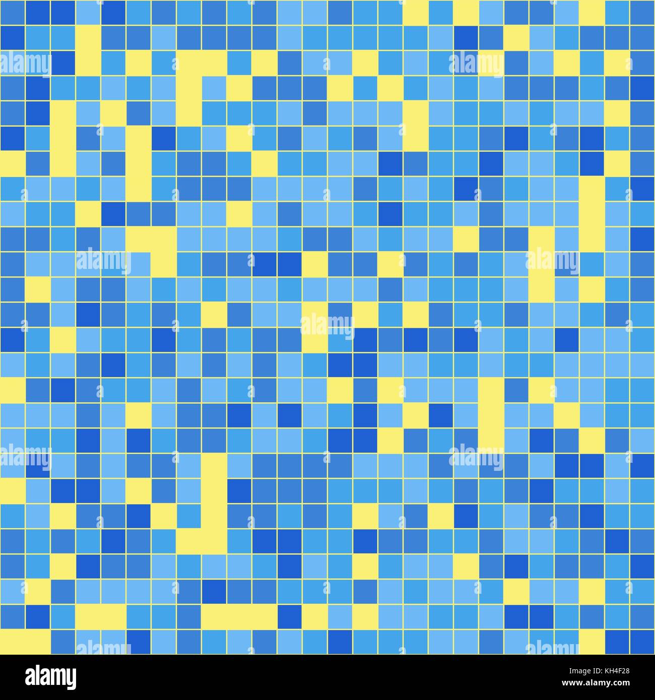 square mosaic color palette . color combo harmony Stock Vector Image ...