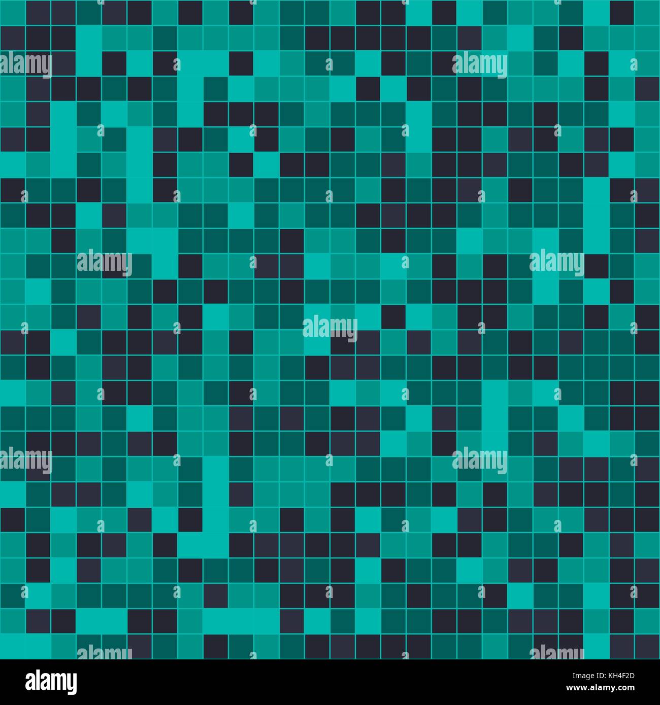 square mosaic color palette . color combo harmony Stock Vector Image ...
