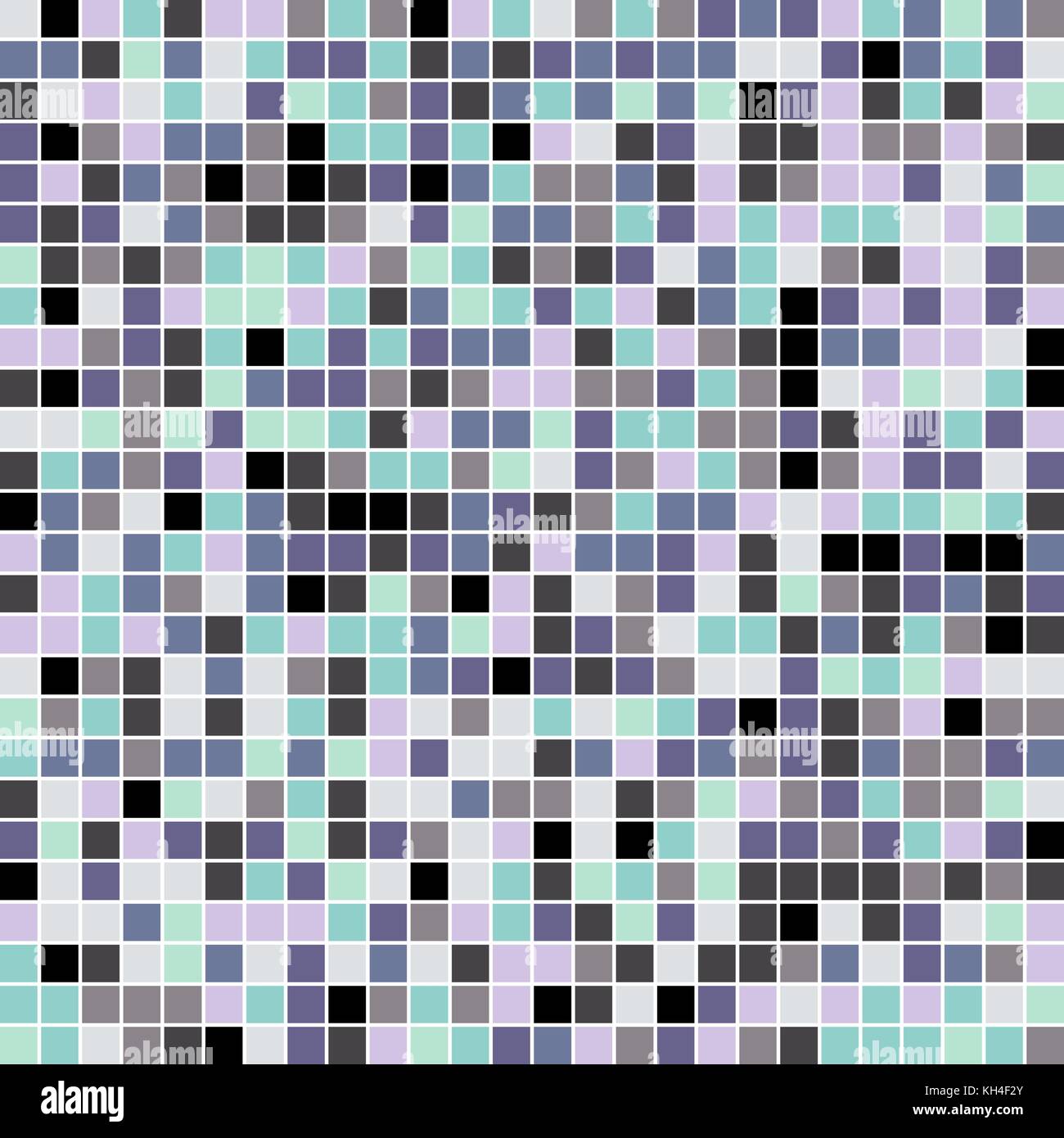 square mosaic color palette . color combo harmony Stock Vector Image ...