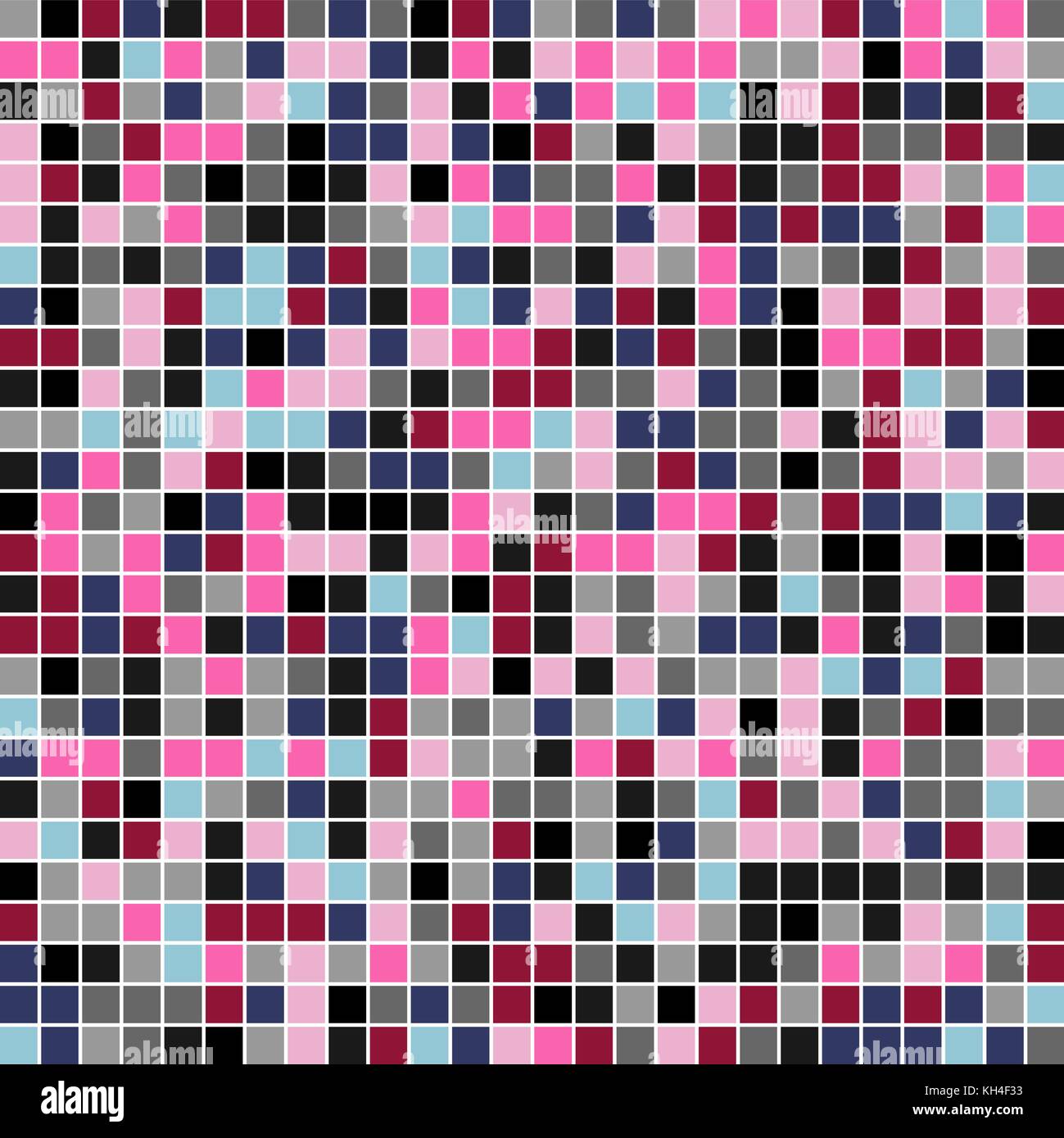 square mosaic color palette . color combo harmony Stock Vector Image ...