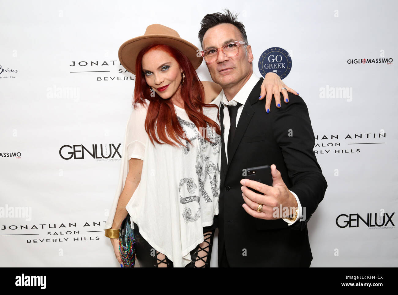 Celebrities attend Jonathan Antin Salon Opening hosted by Genlux at ...