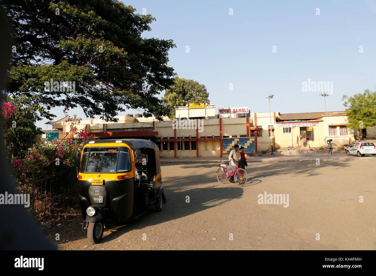 Sangli railway station building, sangli, Maharashtra, India, Asia Stock ...