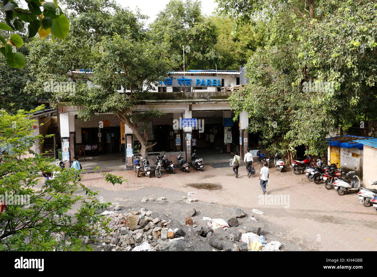 Parel railway station, Mumbai, Maharashtra, India, Asia Stock Photo - Alamy