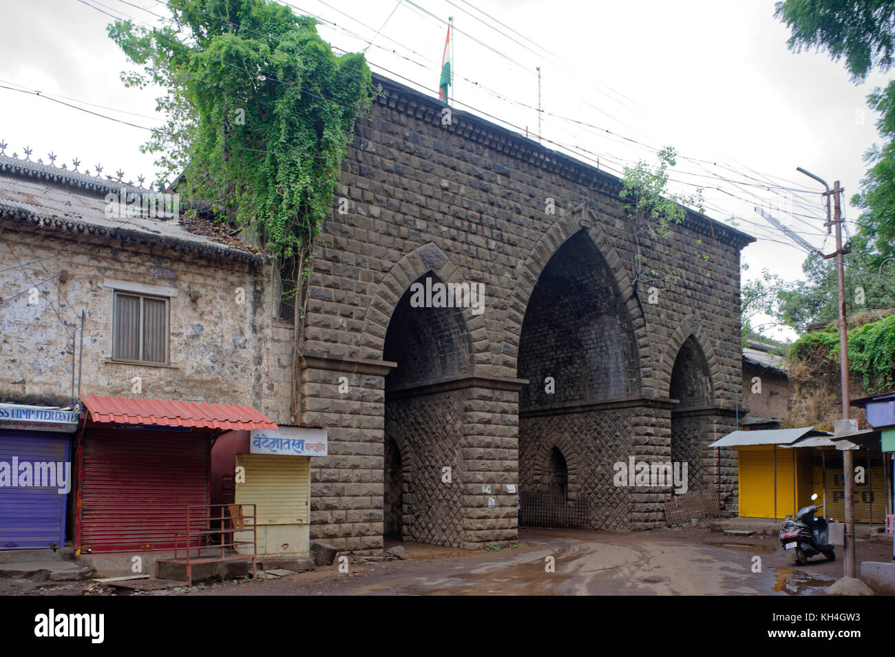 entrance of mahal, sangli, Maharashtra, India, Asia - stp 259651 Stock ...