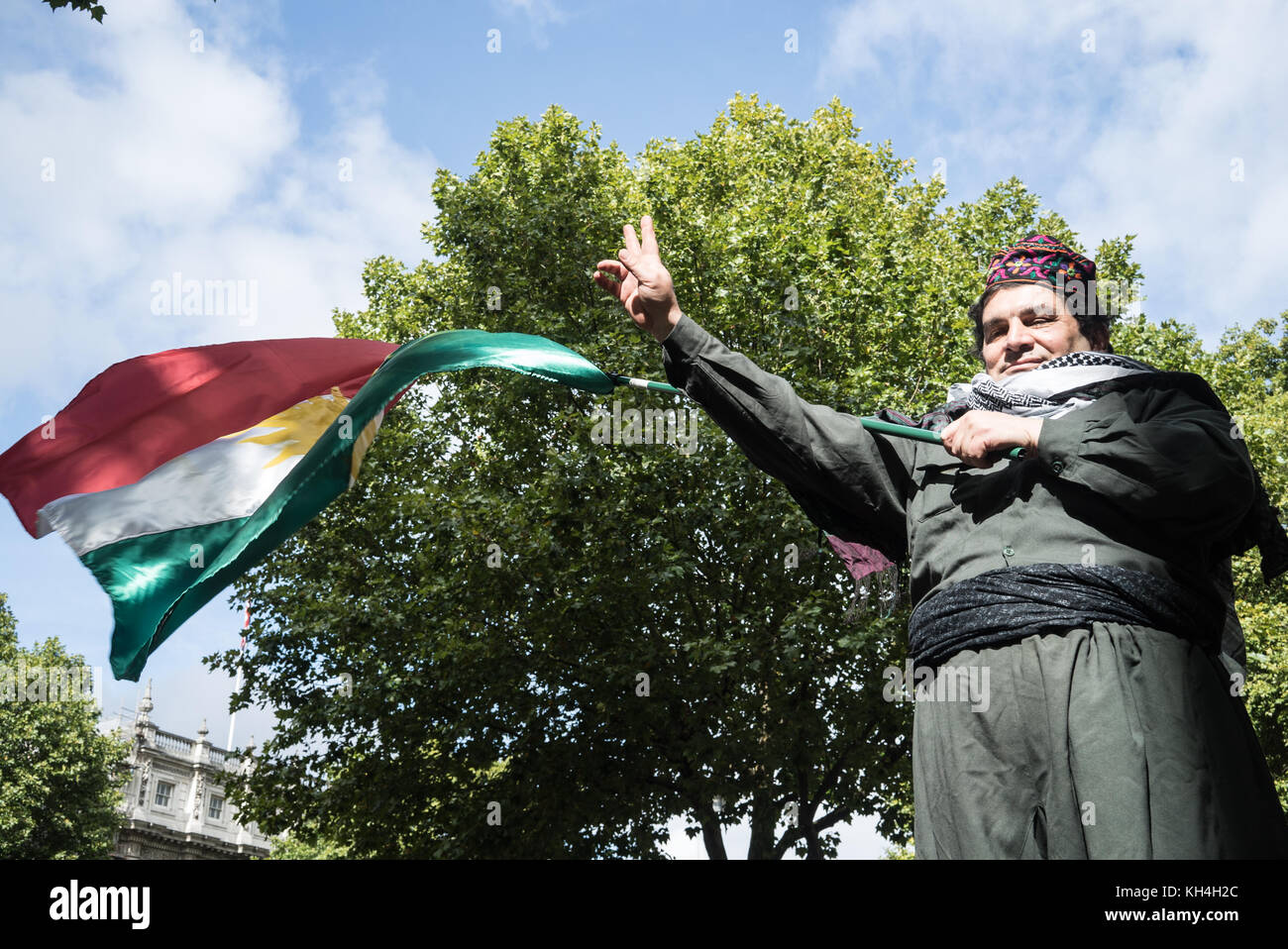 Kurdistan referendum Supporting Kurdistan referendum in London. Kurdish ...
