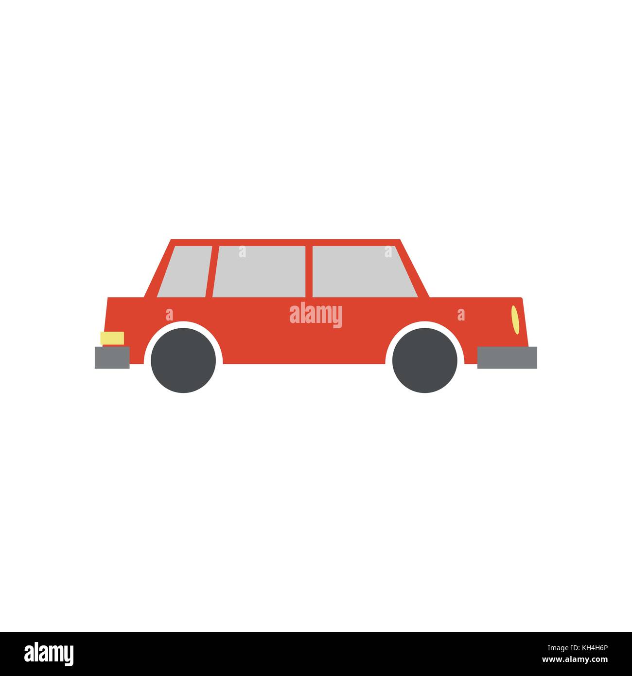 Side view cute red Stock Vector Images - Alamy