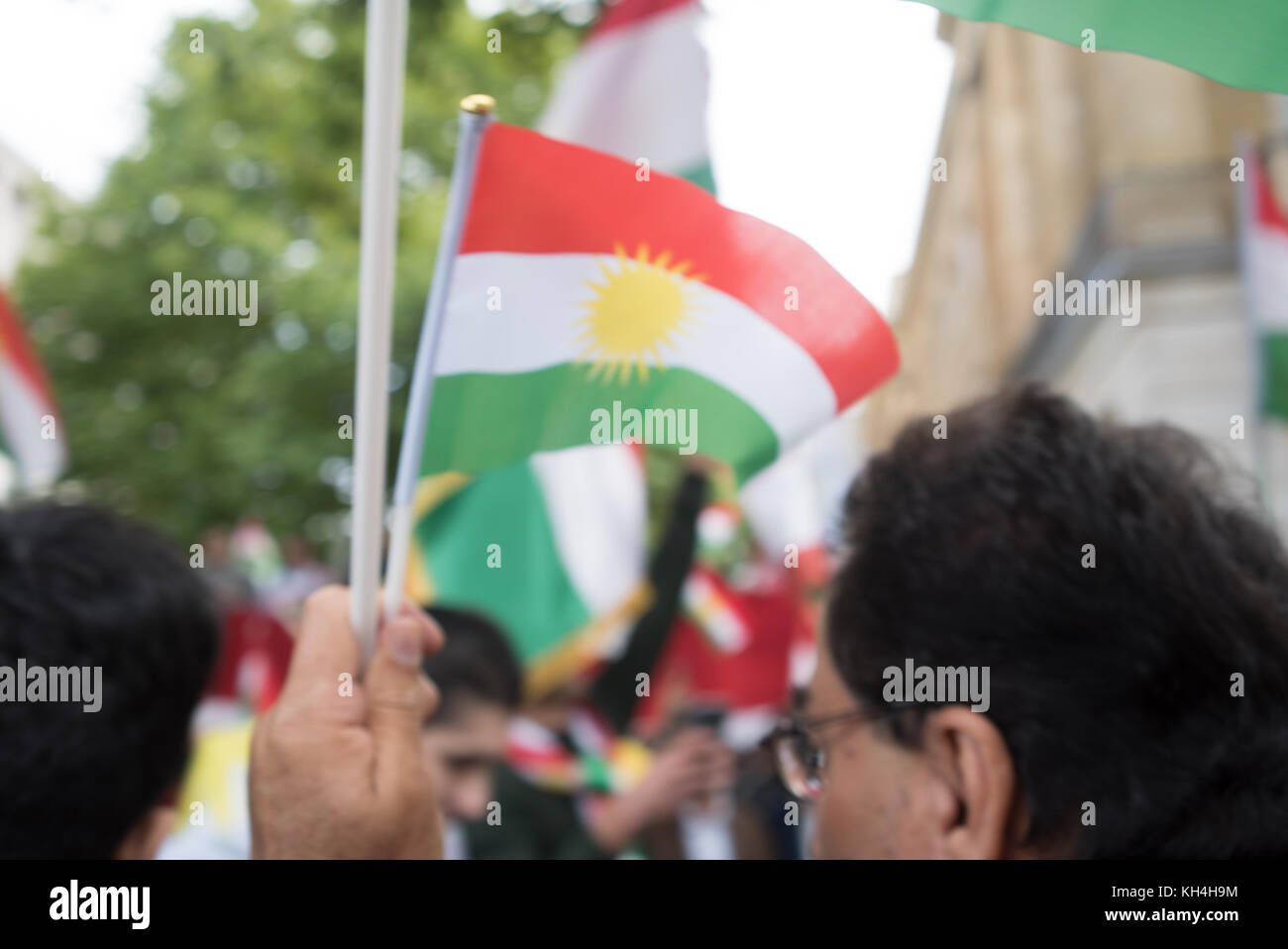 Kurdistan referendum Supporting Kurdistan referendum in London. Kurdish ...