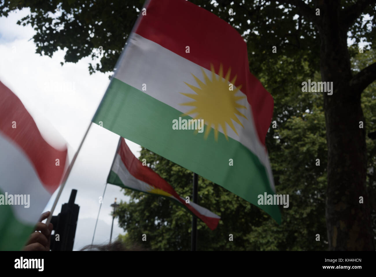 Kurdistan referendum Supporting Kurdistan referendum in London. Kurdish ...