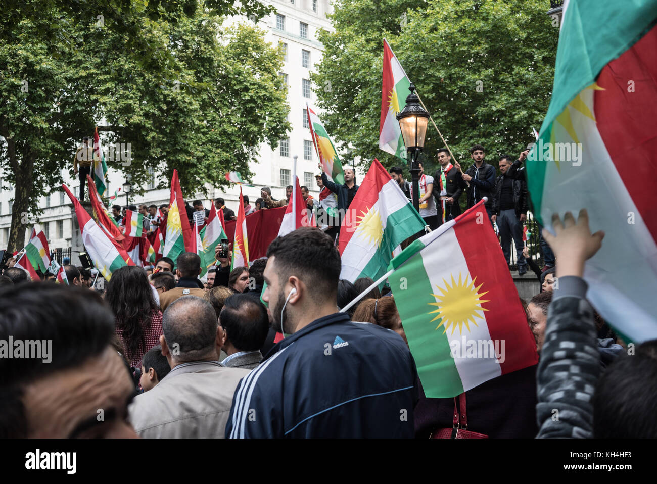 Kurdistan referendum Supporting Kurdistan referendum in London. Kurdish ...