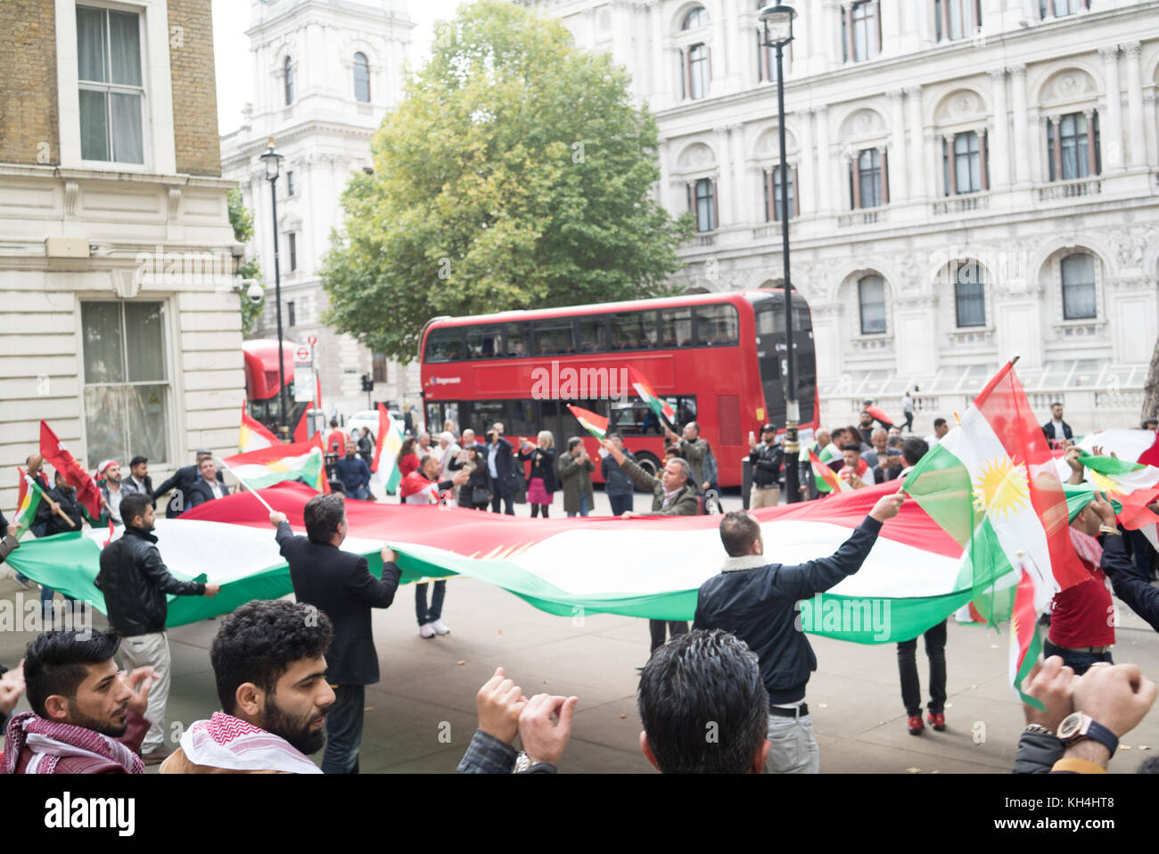 Kurdistan referendum Supporting Kurdistan referendum in London. Kurdish ...