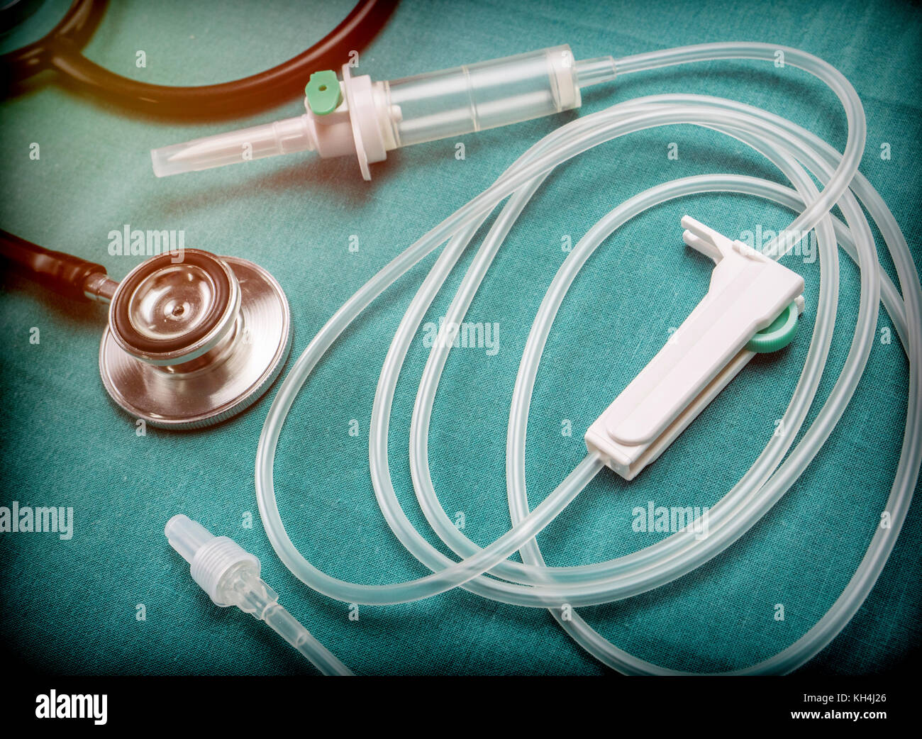 Drip Irrigation Equipment For Injecting Together With A Stethoscope ...