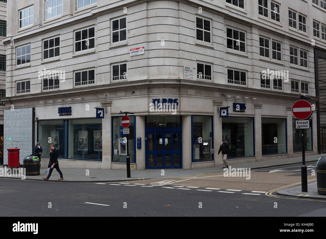 RBS Bank Haymarket Stock Photo - Alamy