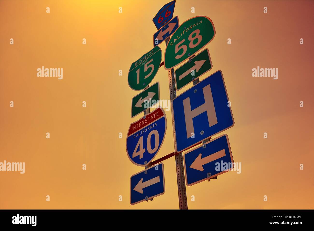 Interstate 40 hi-res stock photography and images - Alamy