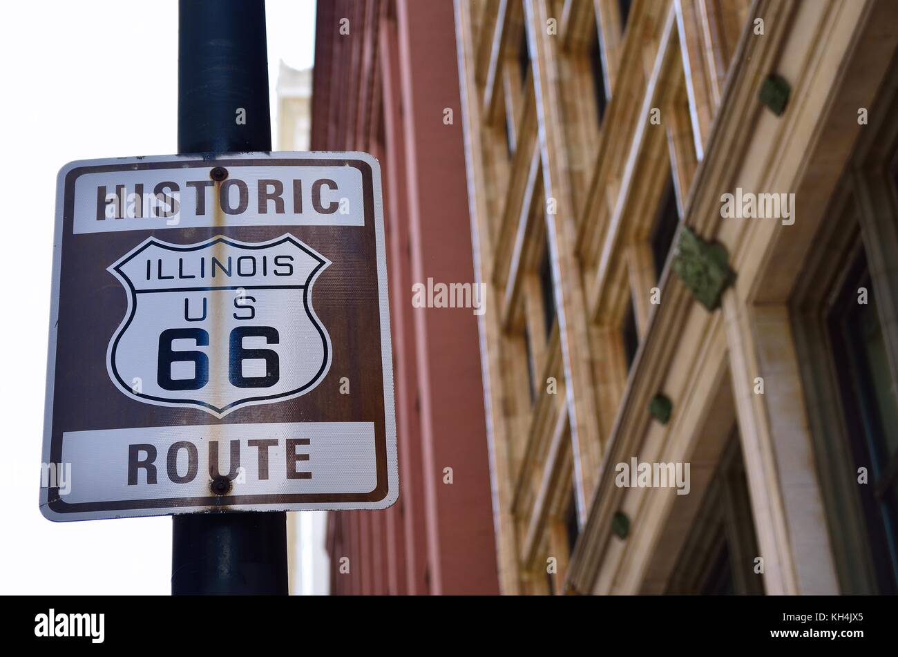 Illinois route 66 hi-res stock photography and images - Alamy