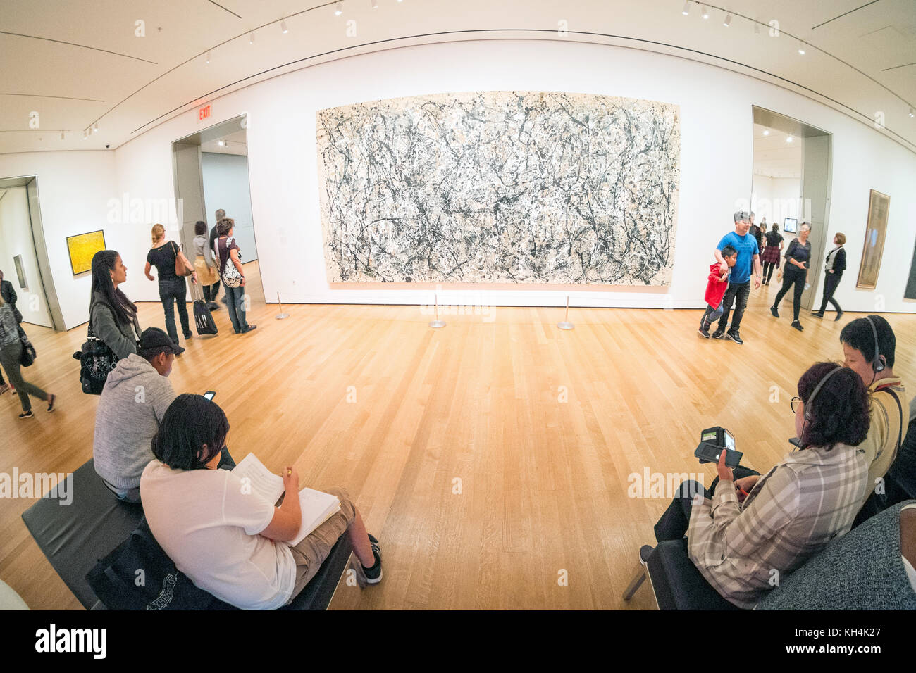 MOMA the museum of modern art in Manhattan, New York , Jackson Pollock ...