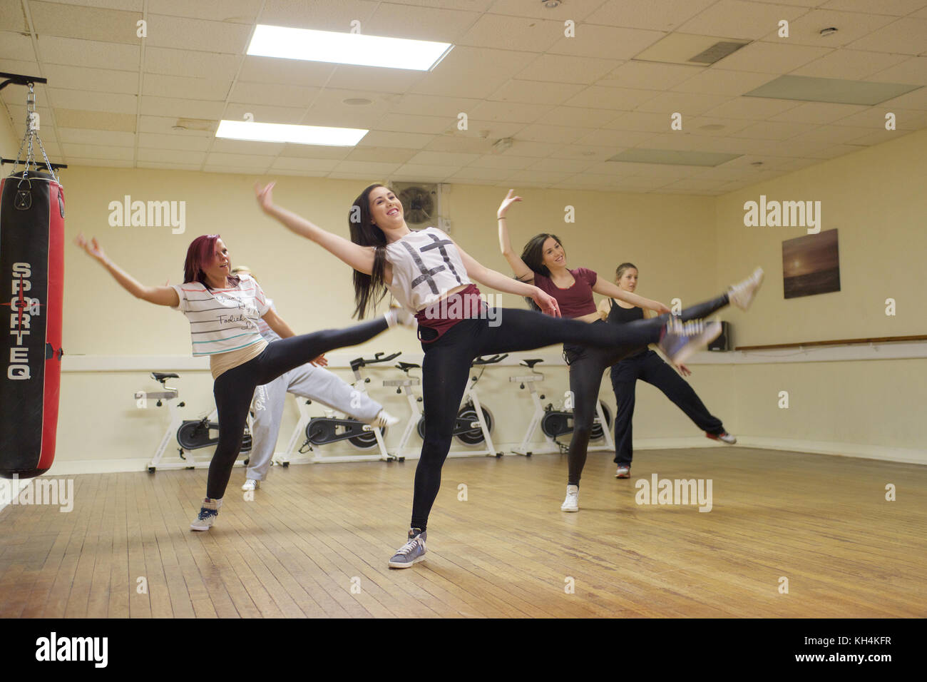 Dancers training in a dance studio Stock Photo - Alamy