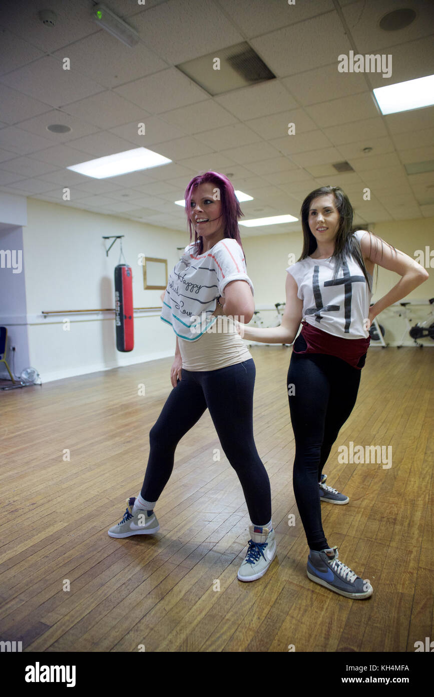 Dancers training in a dance studio Stock Photo - Alamy